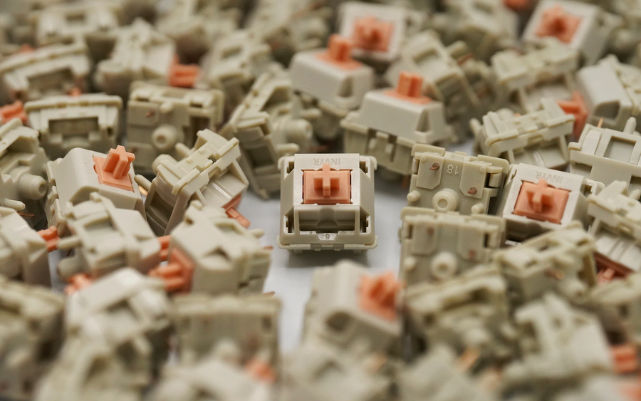 Invyr Holy Panda Tactile Switches | LumeKeebs