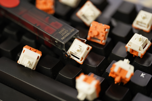 HMX Gaming Switch: HMX Vintage Citrus Linear Switch Review | LumeKeebs