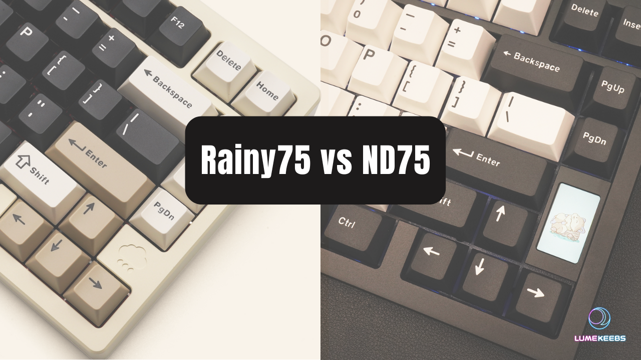 Review WOBKEY Rainy75 vs Chilkey ND75: The Best Prebuilt Keyboards of ...