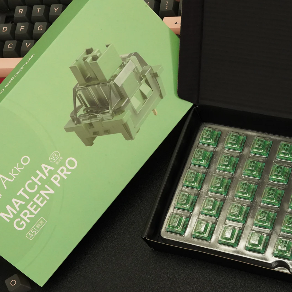Akko V3 Matcha Green Pro Linear Switch Review | LumeKeebs