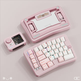 QK Alice Duo - Ergonomic Alice Mechanical Keyboard Split Alice Layout ...