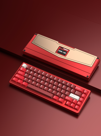 WOBKEY Zen65 Mechanical Keyboard – Premium 65% RGB, Hot-Swappable, Tri ...