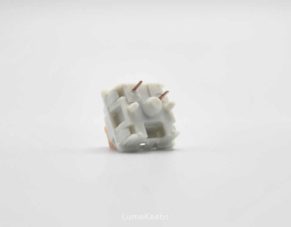 Outemu Cream Yellow Silent Switches | Stock or Lubed and Filmed ...