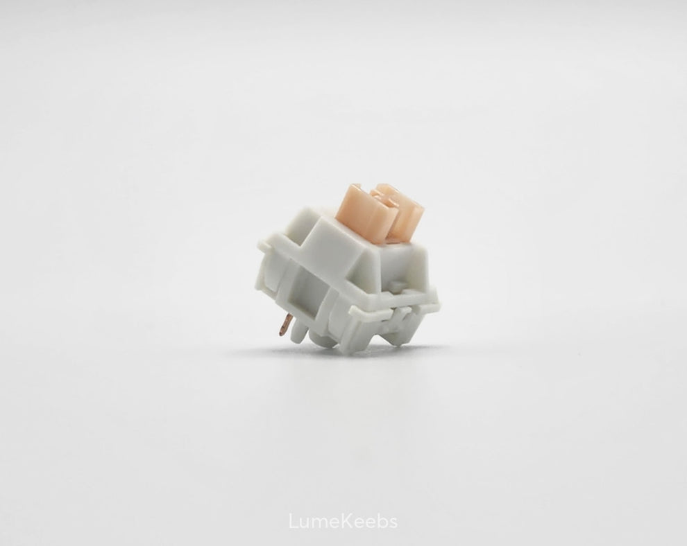 Outemu Cream Yellow Silent Switches | Stock or Lubed and Filmed ...