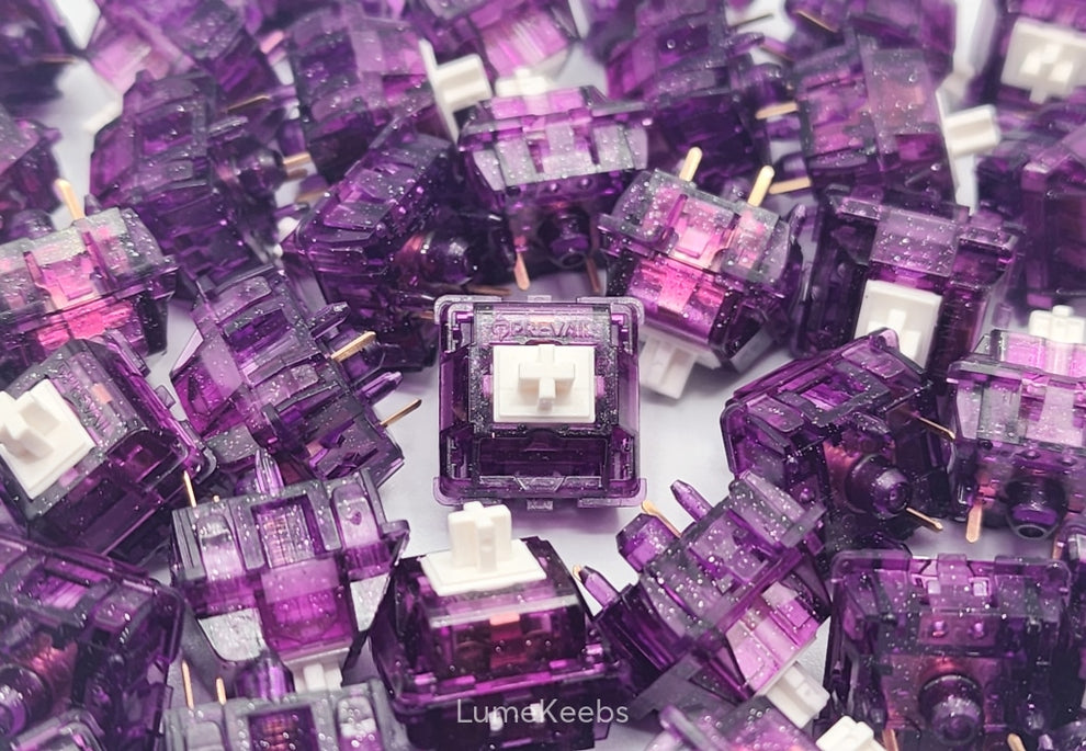 Prevail Nebula Linear Switches: Stock and Hand Lubed/Filmed - LumeKeebs ...