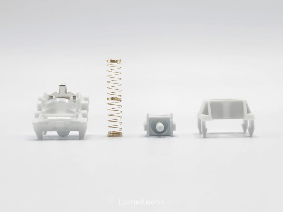 TTC Light Cloud V2 Silent Linear Switches - Hand Lubed | LumeKeebs – Lume Keebs